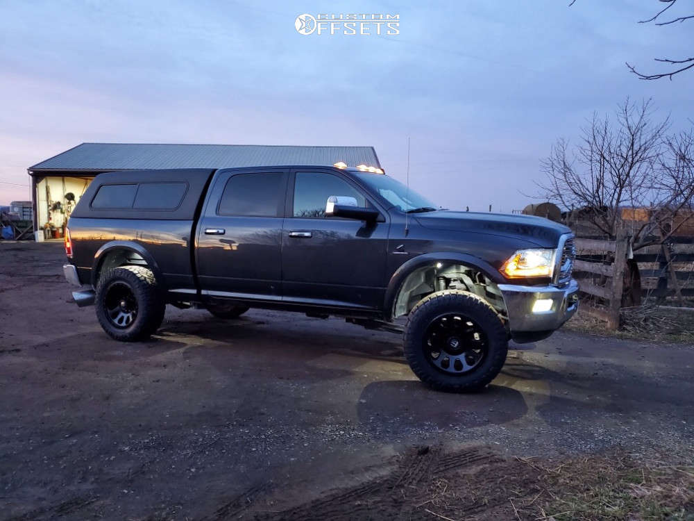 2016 Ram 2500 with 20x10 -18 Fuel Vector and 35/12.5R20 Nitto Ridge ...