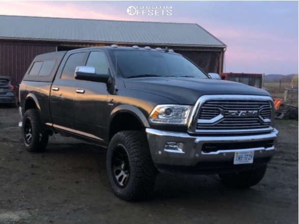 2016 Ram 2500 with 20x10 -18 Fuel Vector and 35/12.5R20 Nitto Ridge ...