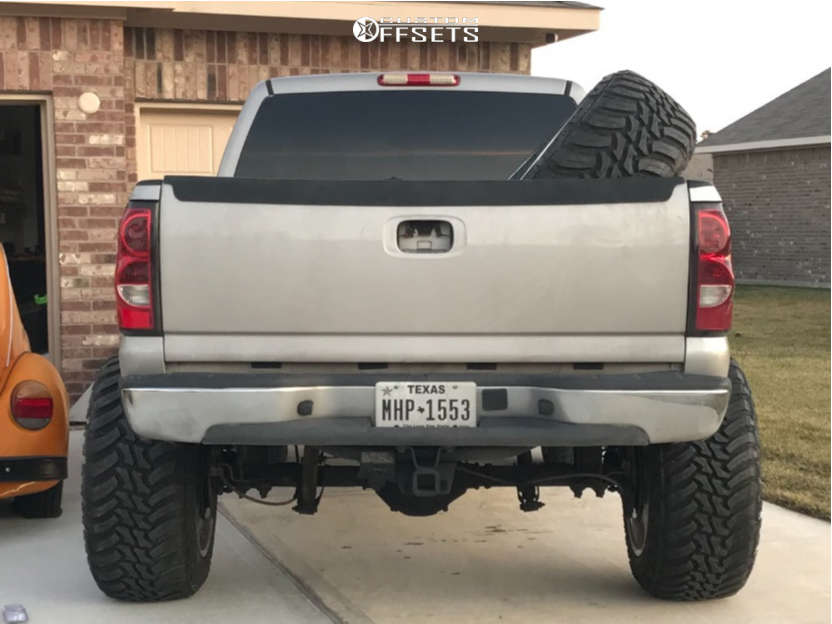 2004 Chevrolet Silverado 1500 with 22x14 -76 American Force Shield Ss ...