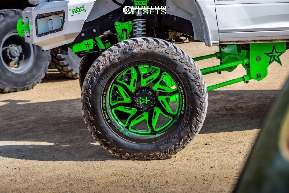 2017 Ram 2500 with 24x14 -76 RBP Forged 34rf Badlands and 40/15.5R24 ...