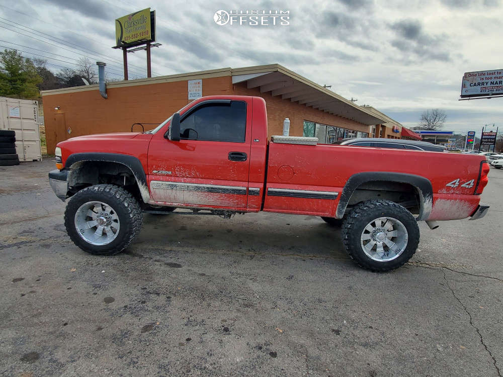 2001 Chevrolet Silverado 2500 with 20x12 -44 Mazzi Hulk and 35/12.5R20 ...