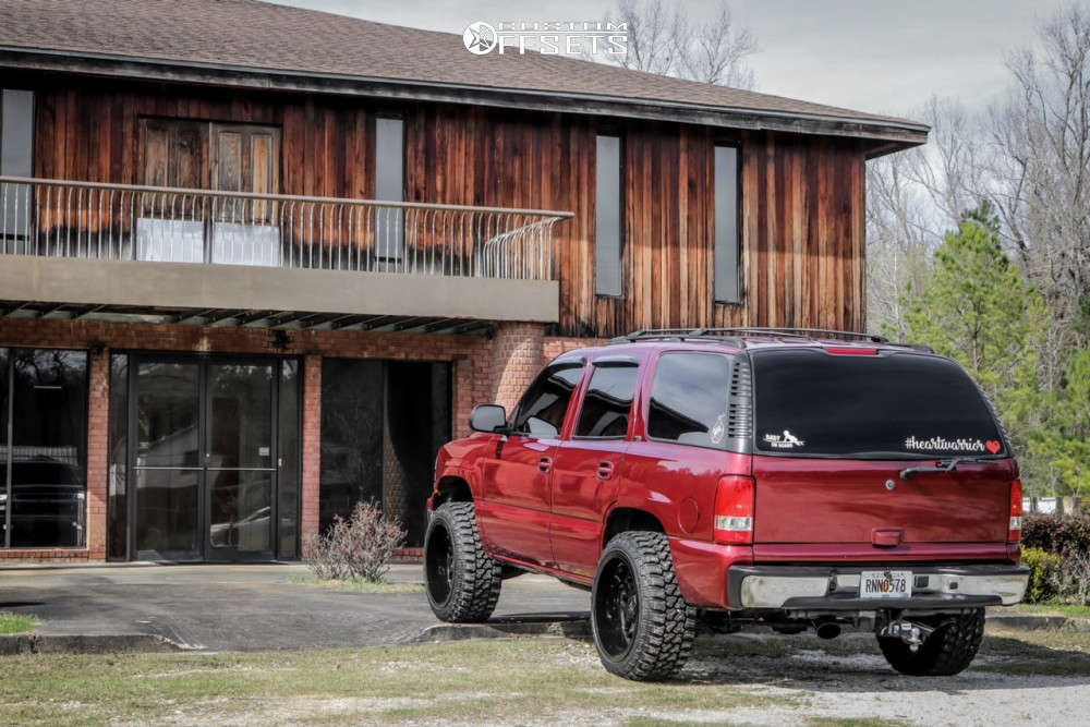 2002 Chevrolet Tahoe with 22x12 -44 RBP Atomic and 33/12.5R22 Fury ...