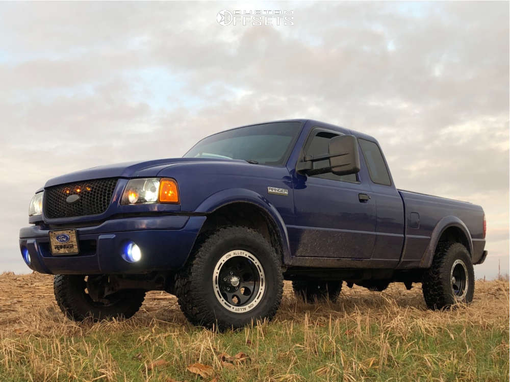 2003 Ford Ranger with 15x8 -27 Alloy Ion 174 and 31/10.5R15 Goodyear ...
