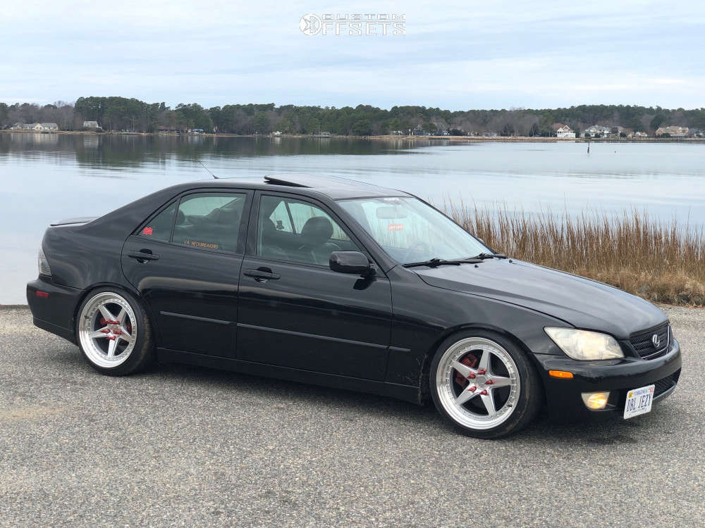 2003 Lexus IS300 with 18x8.5 35 Aodhan Ds05 and 215/40R18 Nitto Neo Gen ...
