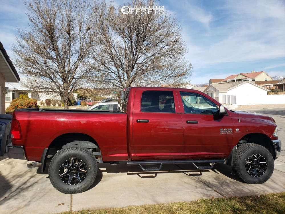 2018 Ram 2500 with 18x9 12 Ultra Tempest and 35/12.5R18 Milestar ...