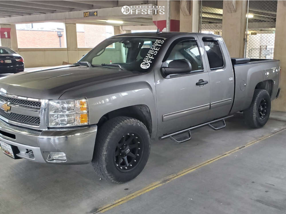2013 Chevrolet Silverado 1500 with 18x9 -12 XD Xd798 and 265/65R18 ...
