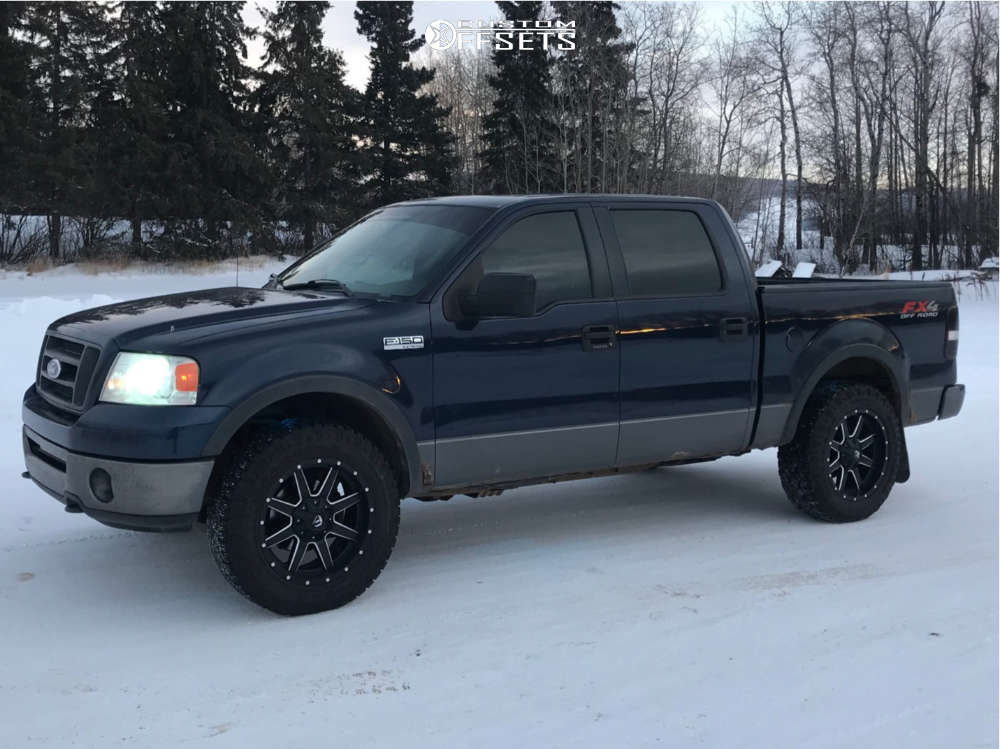 2006 Ford F-150 with 20x9 1 Fuel Maverick and 275/60R20 Goodyear ...