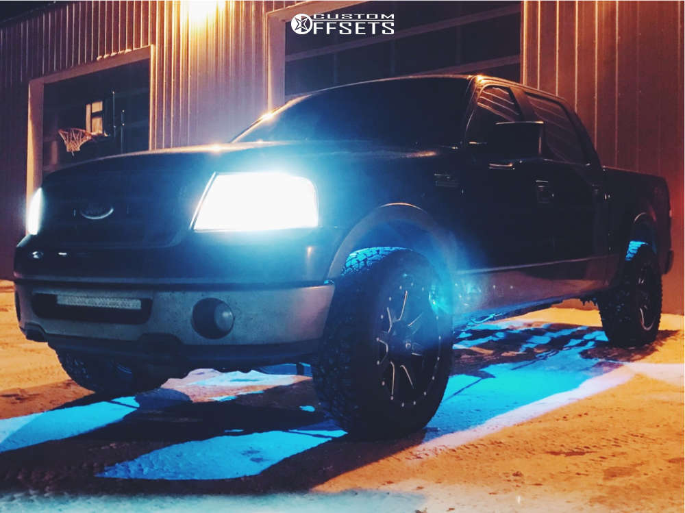 2006 Ford F-150 with 20x9 1 Fuel Maverick and 275/60R20 Goodyear ...