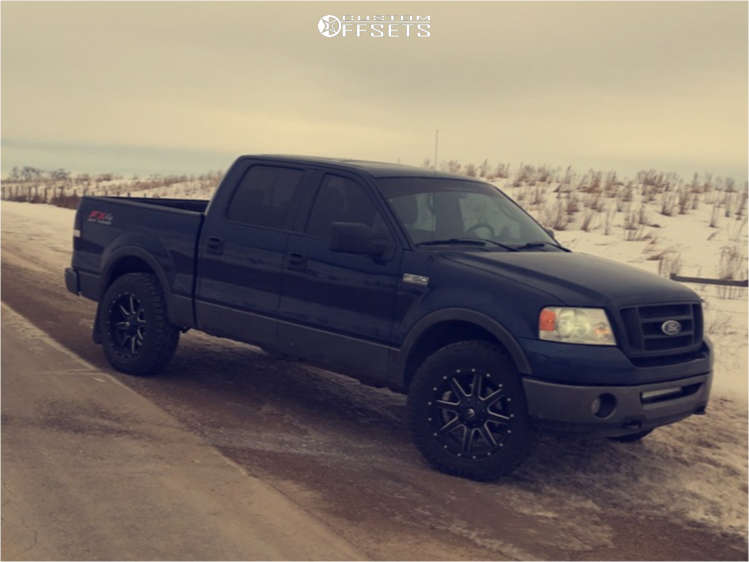 2006 Ford F-150 with 20x9 1 Fuel Maverick and 275/60R20 Goodyear ...