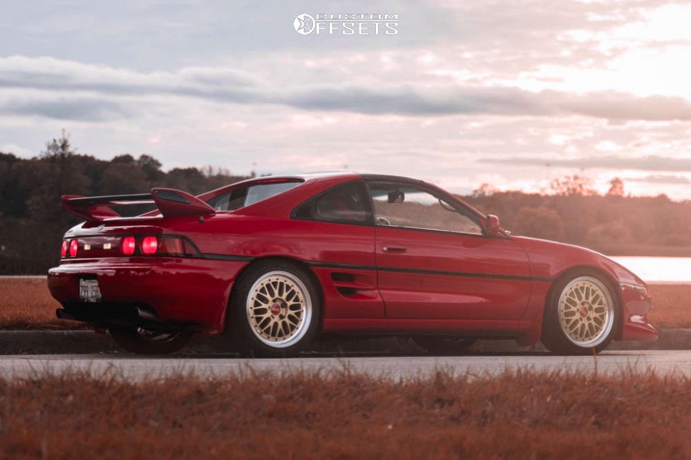 1994 Toyota MR2 with 17x8 30 BBS Lm and 215/40R17 Yokohama S Drive and ...