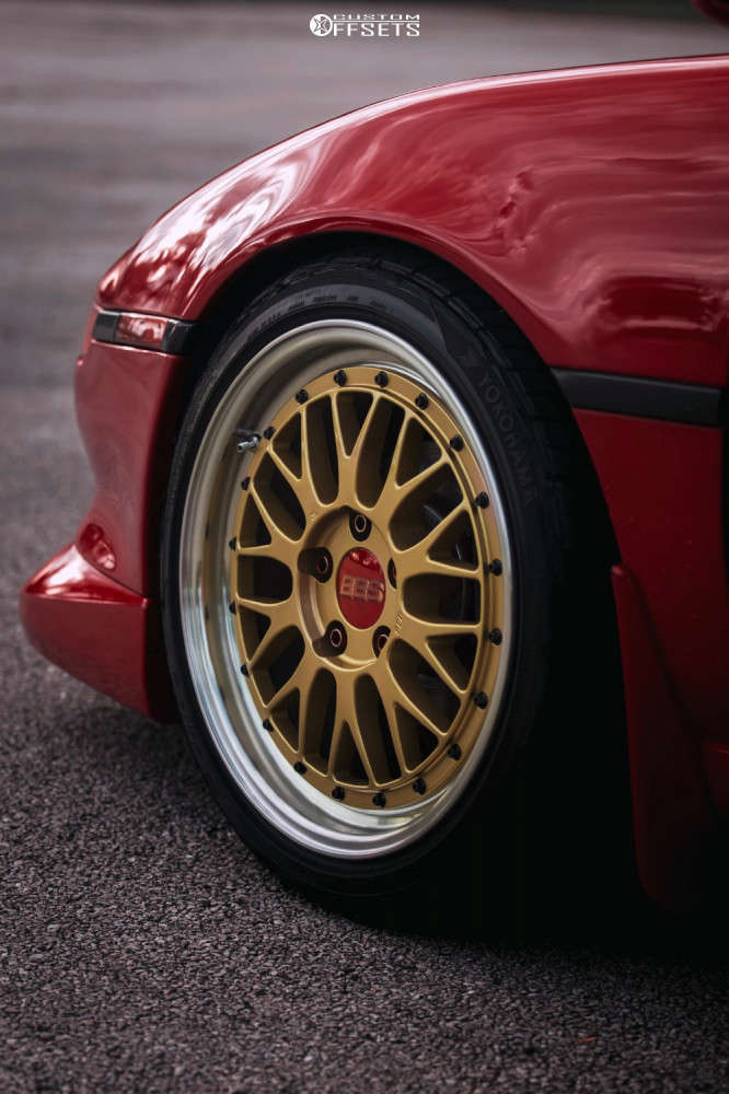 1994 Toyota MR2 with 17x8 30 BBS Lm and 215/40R17 Yokohama S Drive and ...