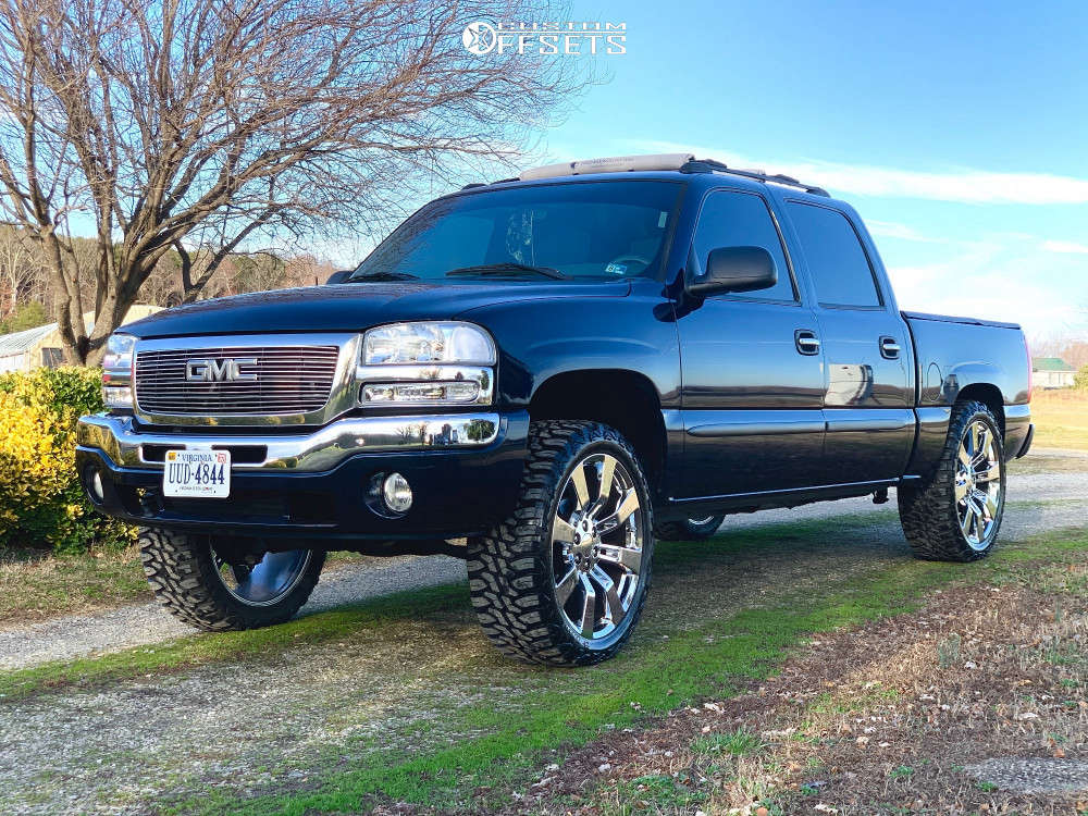 2005 GMC Sierra 1500 with 24x10 31 OE Performance 144 and 35/12.5R24 ...
