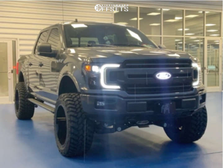2019 Ford F-150 with 22x12 -44 Fuel Sledge and 35/12.5R22 Nitto Trail ...