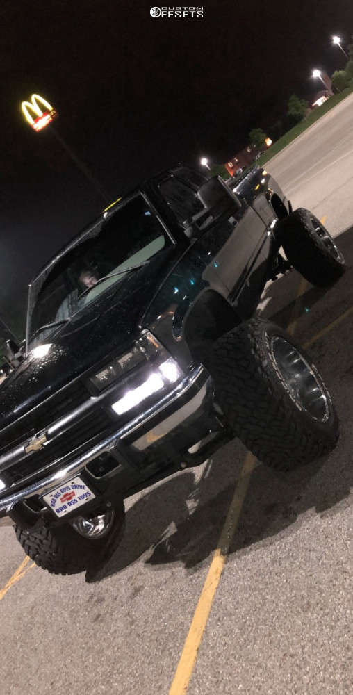 1996 Chevrolet K2500 with 22x14 -76 Fuel Hostage and 38/13.5R22 Fuel ...