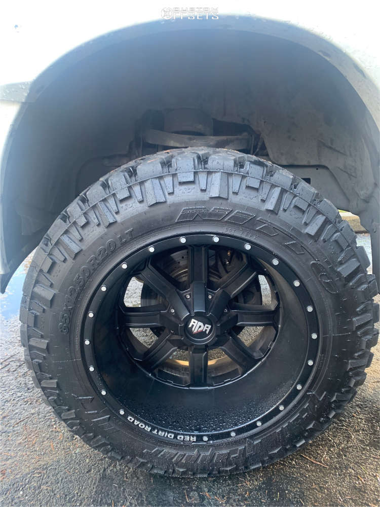 2015 Ram 1500 with 20x12 -44 Red Dirt Road Rd01 and 35/12.5R20 Nitto ...