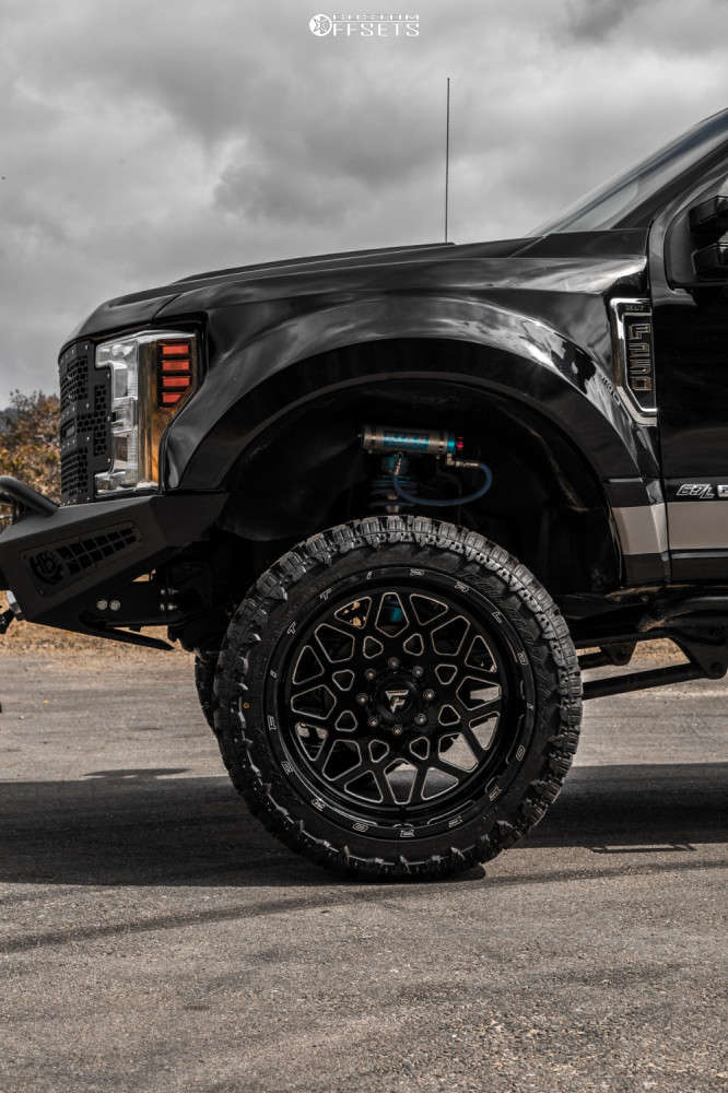 2018 Ford F-250 Super Duty with 24x14 -76 Fittipaldi Offroad Ftf11 and ...