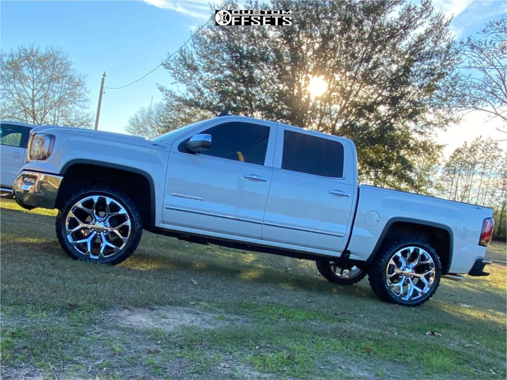2016 GMC Sierra 1500 with 24x10 31 Factory Reproductions Fr59 and 35/12 ...