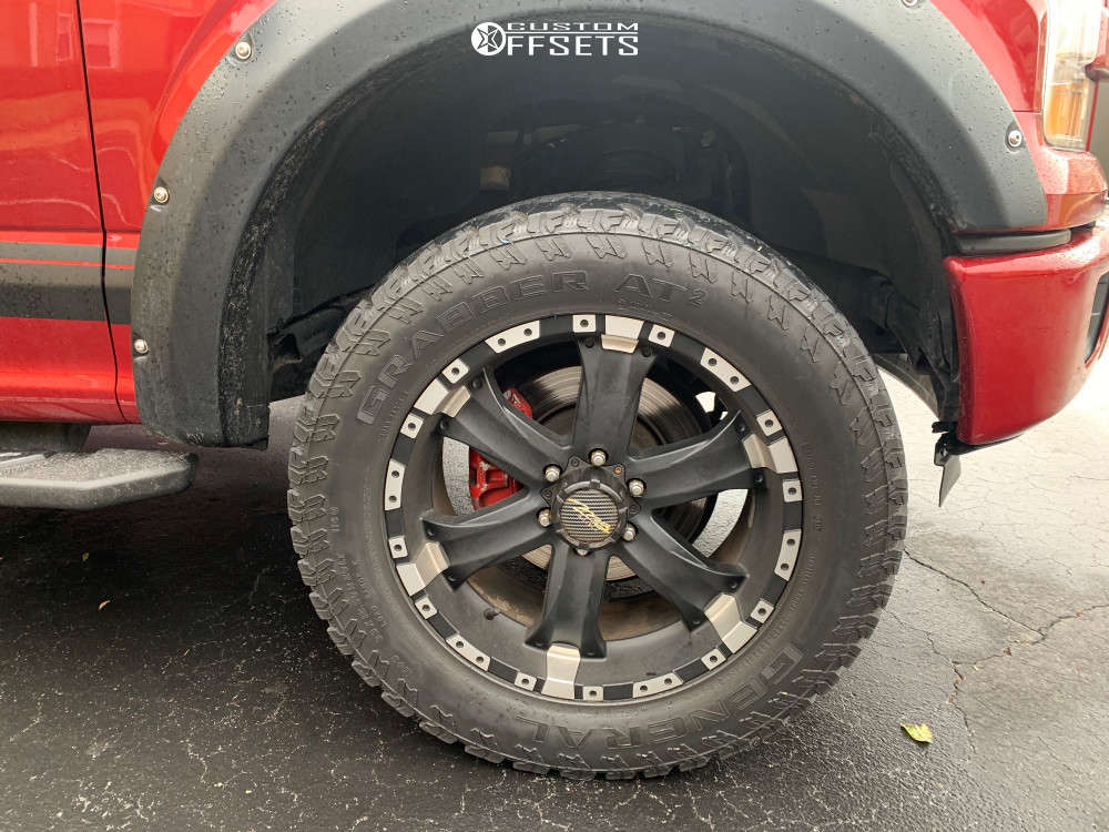 2016 Ford F-150 with 20x9 18 MB Wheels Legacy and 33/12.5R20 General ...