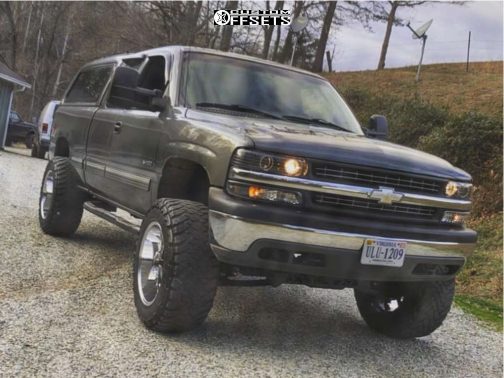 2001 Chevrolet Silverado 1500 with 20x12 -44 Centerline Eliminator and ...