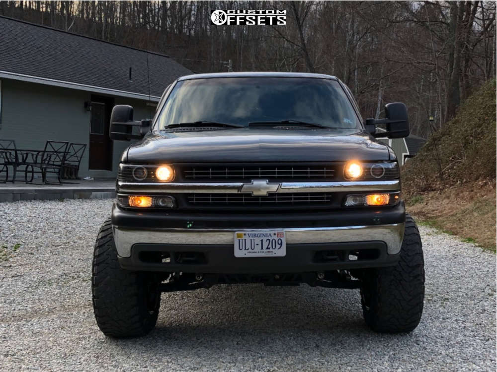 2001 Chevrolet Silverado 1500 with 20x12 -44 Centerline Eliminator and ...