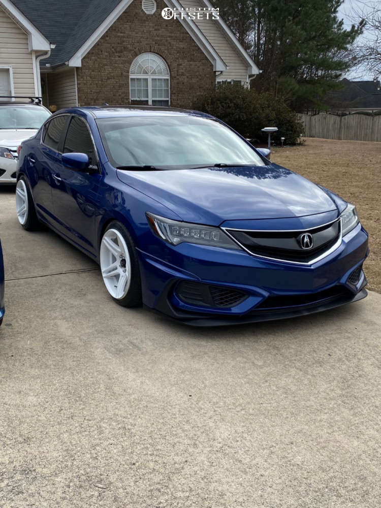 2016 Acura ILX with 18x9 26 Cosmis Racing S5r and 225/40R18 Nankang NS ...