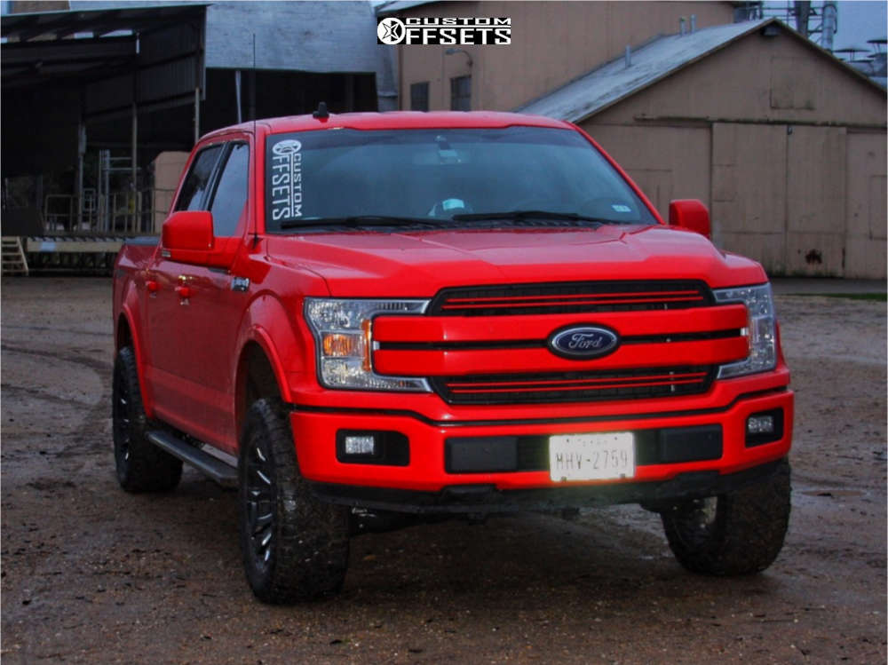 2019 Ford F-150 with 20x9 1 Fuel Blitz and 275/55R20 Nitto Ridge ...
