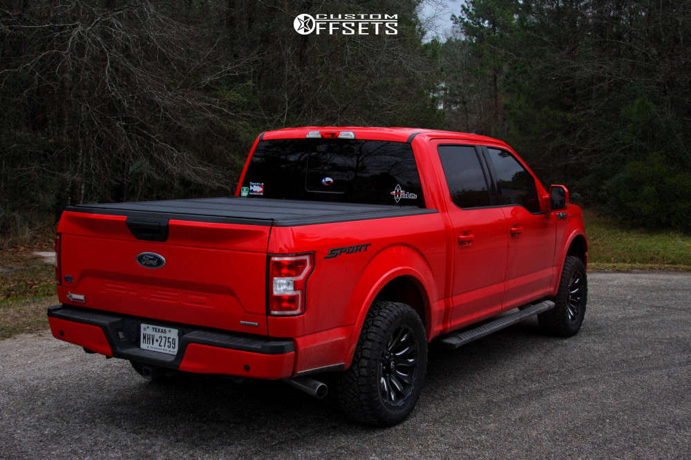 2019 Ford F-150 with 20x9 1 Fuel Blitz and 275/55R20 Nitto Ridge ...
