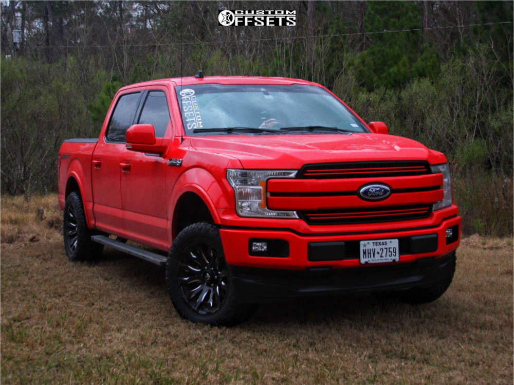 2019 Ford F-150 with 20x9 1 Fuel Blitz and 275/55R20 Nitto Ridge ...
