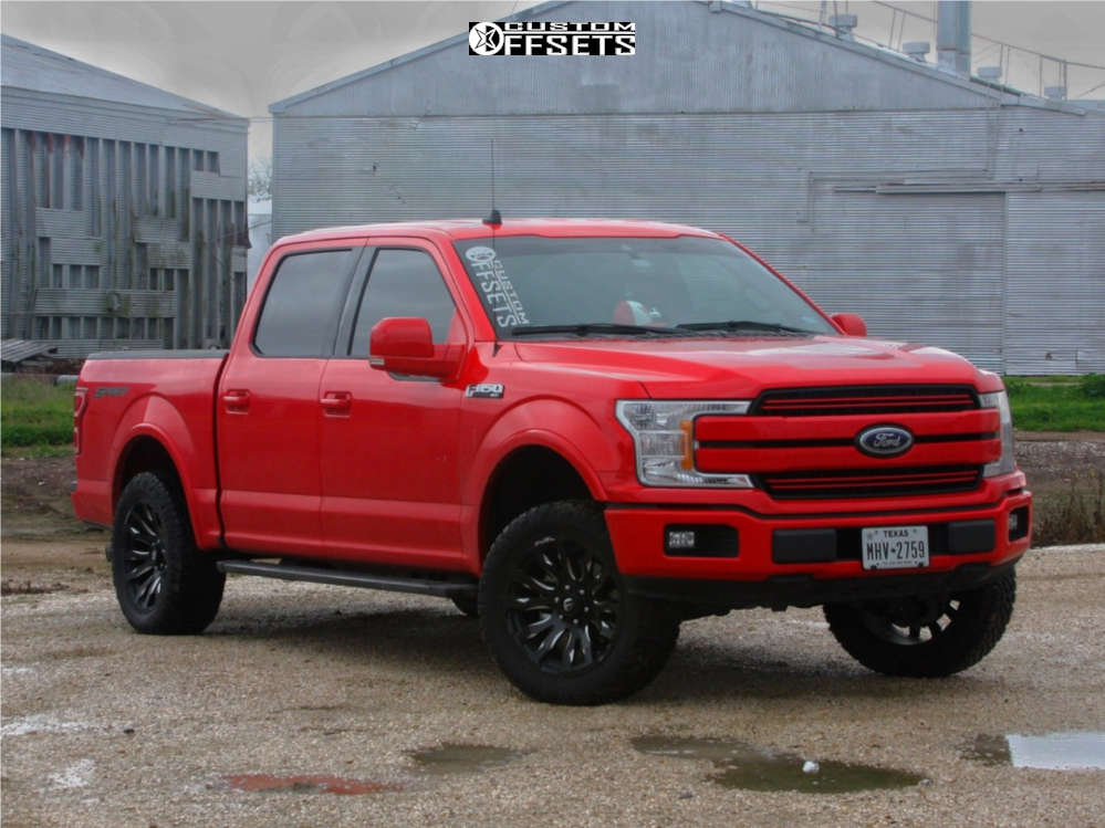 2019 Ford F-150 with 20x9 1 Fuel Blitz and 275/55R20 Nitto Ridge ...
