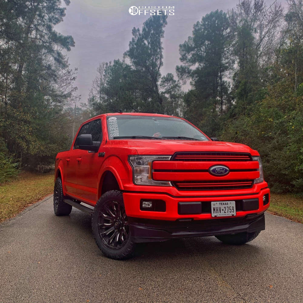 2019 Ford F-150 with 20x9 1 Fuel Blitz and 275/55R20 Nitto Ridge ...