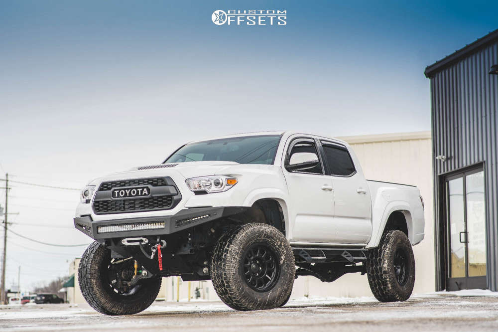 2017 Toyota Tacoma with 17x9 Anthem Off-Road Intimidator and 315/70R17 ...