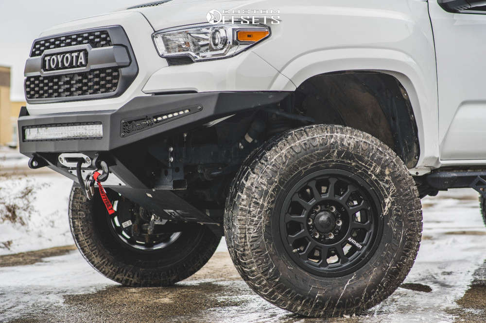 2017 Toyota Tacoma with 17x9 Anthem Off-Road Intimidator and 315/70R17 ...