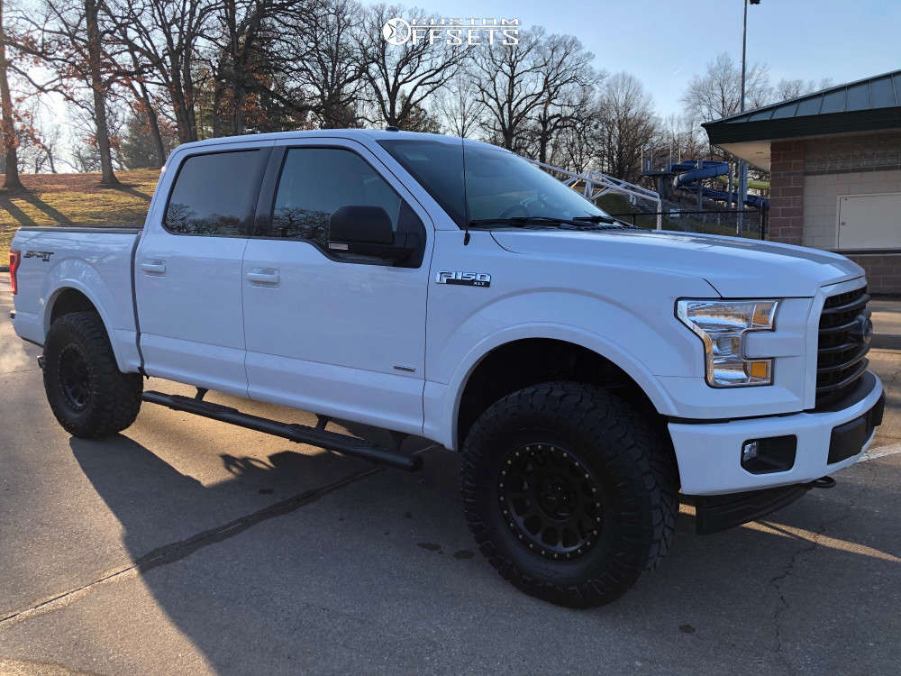 2017 Ford F-150 with 17x8.5 Method Nv and 35/12.5R17 Nitto Ridge ...