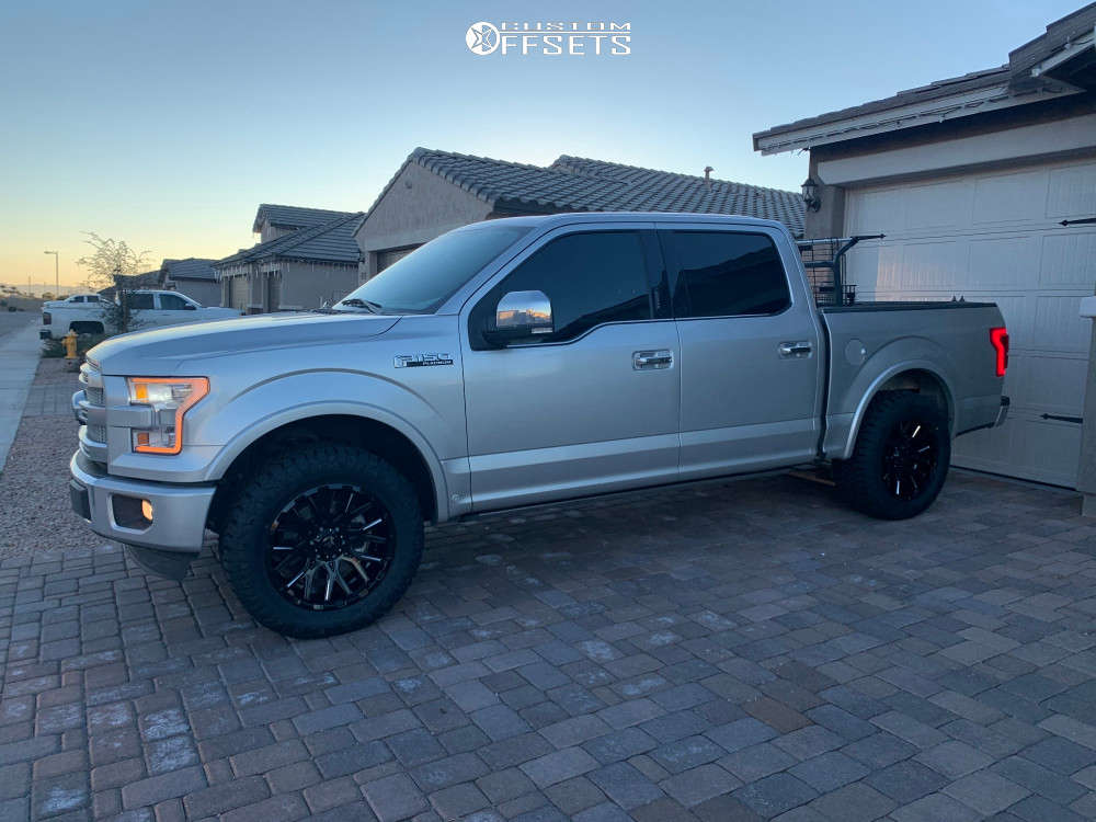 2016 Ford F-150 with 20x9.5 0 V-Rock Recoil and 33/12.5R20 Nitto Ridge ...