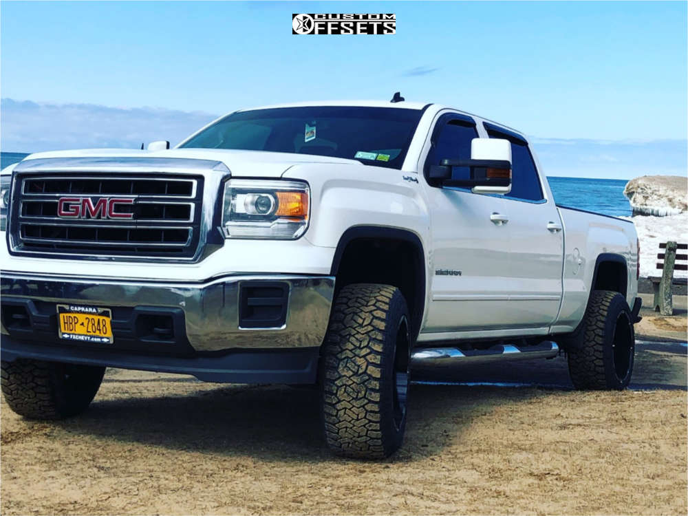 2014 GMC Sierra 1500 with 20x12 -51 Vision Prowler and 33/12.5R20 Fury ...