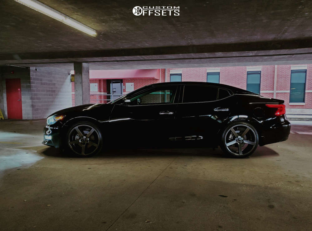 2018 Nissan Maxima with 20x8.5 40 JNC Jnc026 and 235/35R20 Lionhart Lh ...