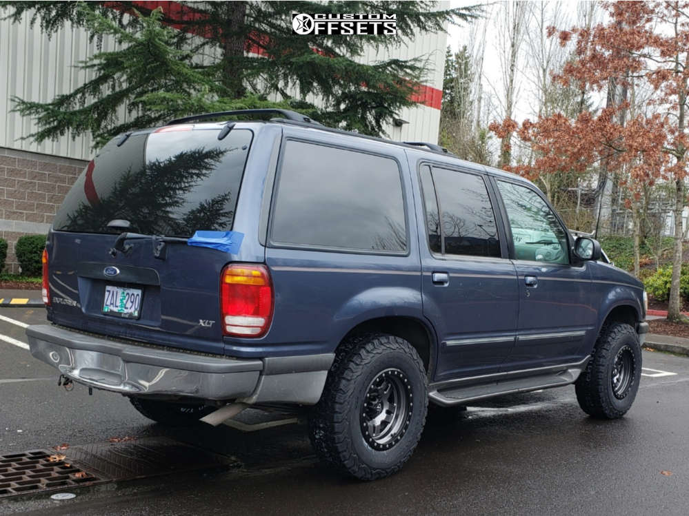 1998 Ford Explorer with 15x8 -18 Fuel Anza and 30/9.5R15 BFGoodrich All ...