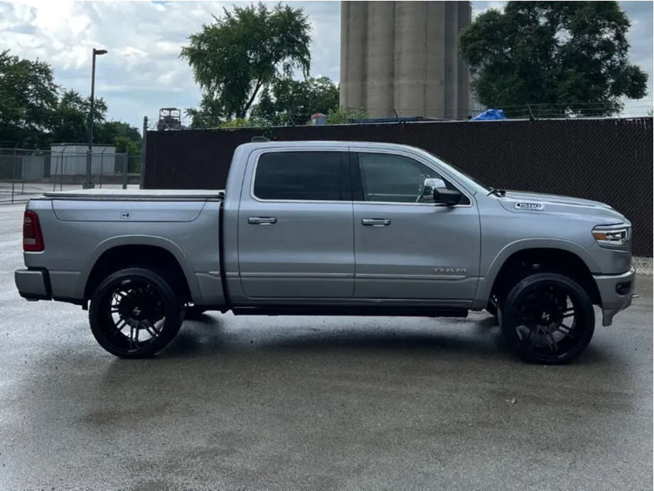 2019 Ram 1500 with 24x14 -81 ARKON OFF-ROAD DaVinci and 305/35R24 ...