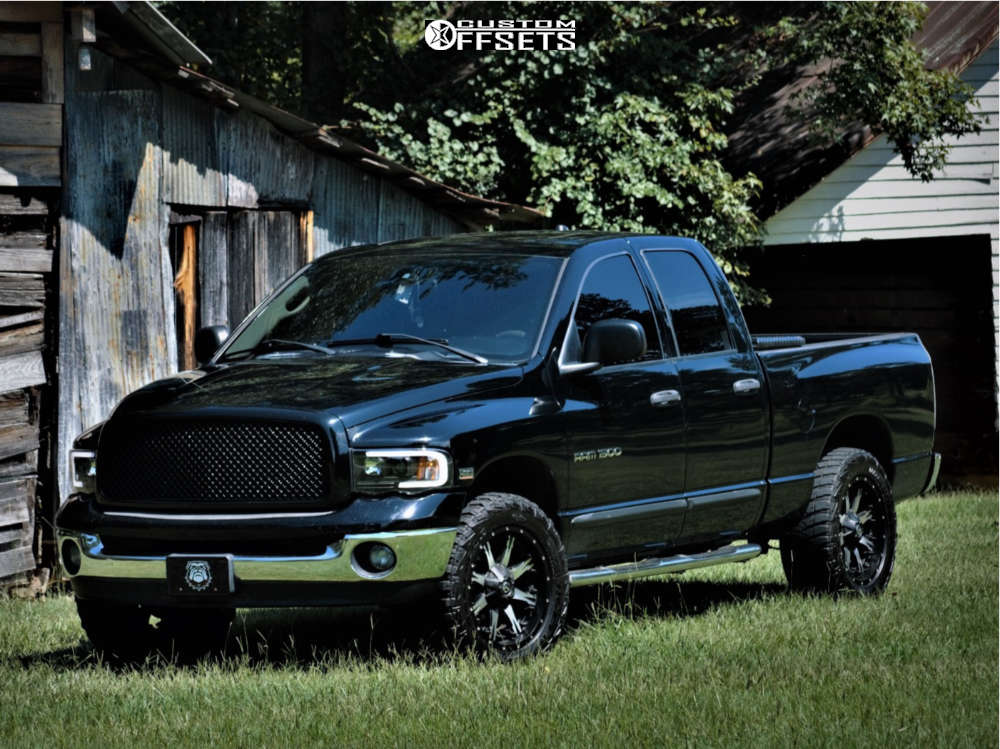 2005 Dodge Ram 1500 with 20x10 -12 Fuel Nutz and 33/12.5R20 Goodyear ...