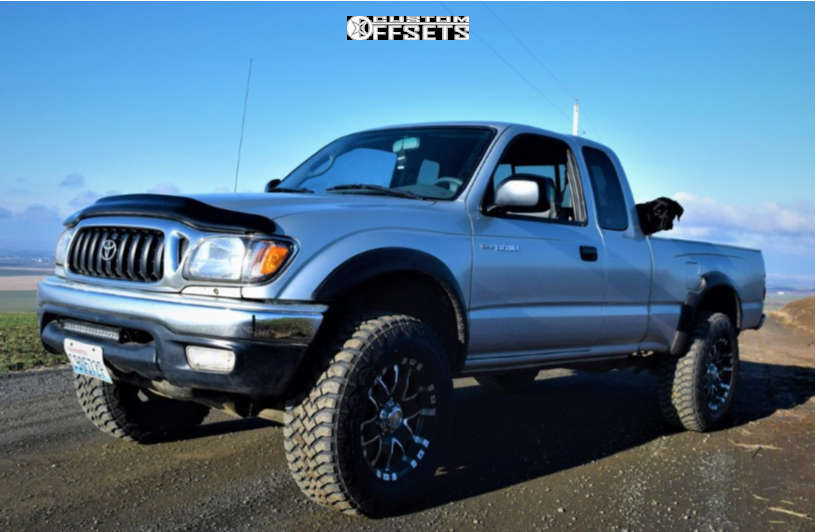 2001 Toyota Tacoma with 17x8 12 Ultra Baron and 265/70R17 Hankook ...