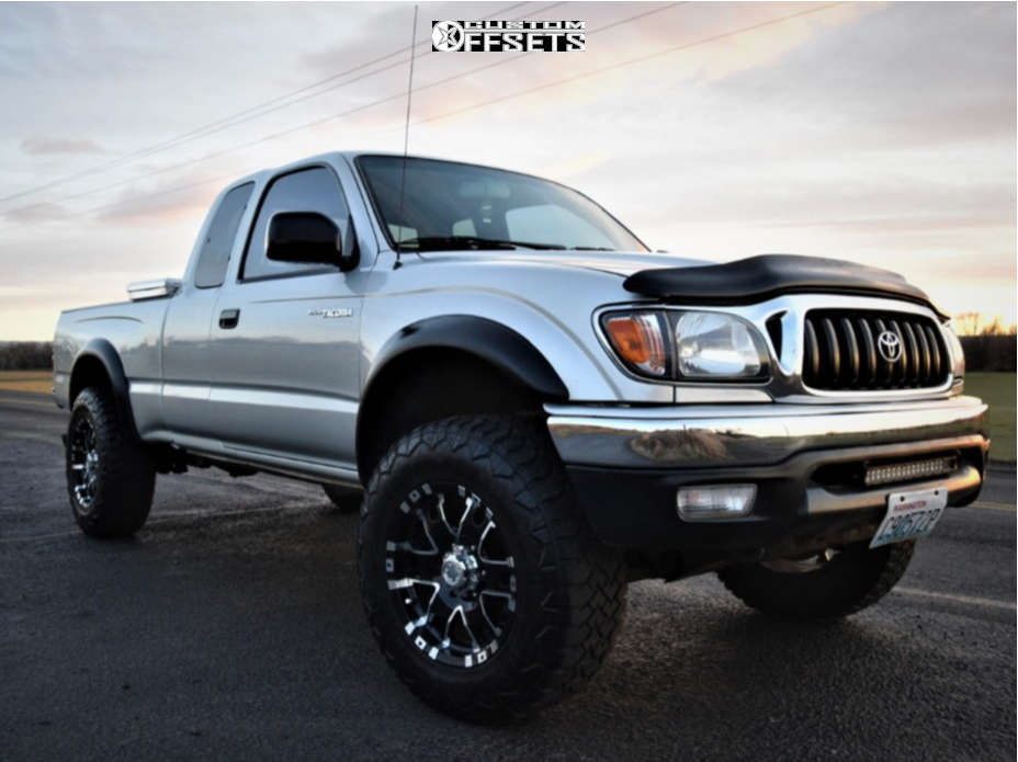 2001 Toyota Tacoma with 17x8 12 Ultra Baron and 265/70R17 Hankook ...