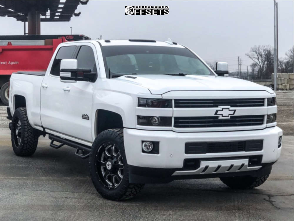 2016 Chevrolet Silverado 2500 HD with 20x9 Anthem Off-Road Commander ...