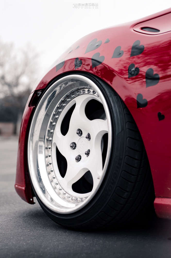 2013 Scion FR-S with 18x9.5 23 WatercooledIND Cc10 and 215/40R18 Cosmo ...