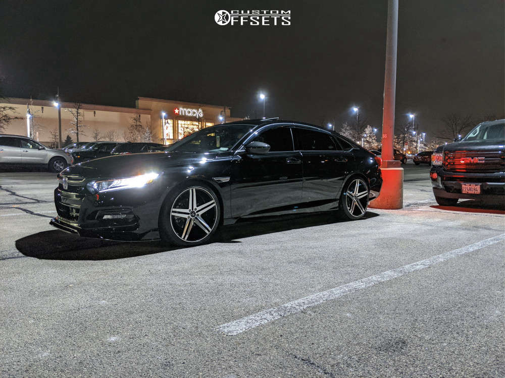 2019 Honda Accord with 20x9 32 Verde Parallax and 245/35R20 Nitto Nt555 ...