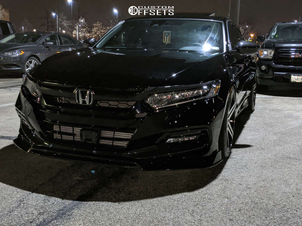 2019 Honda Accord with 20x9 32 Verde Parallax and 245/35R20 Nitto Nt555 ...