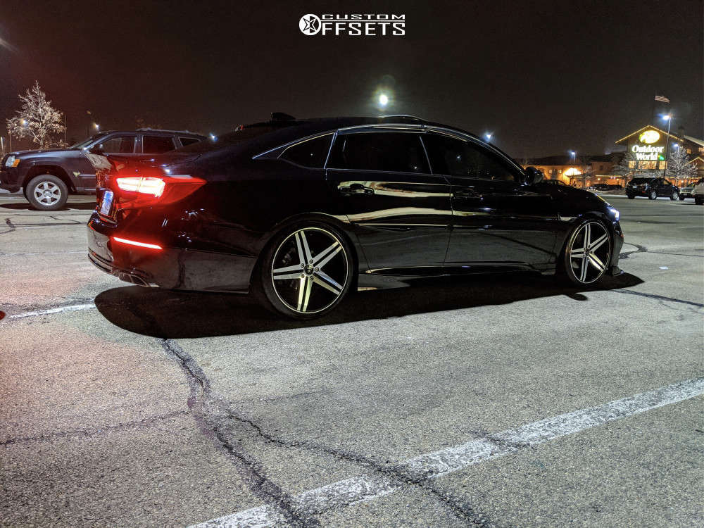2019 Honda Accord with 20x9 32 Verde Parallax and 245/35R20 Nitto Nt555 ...