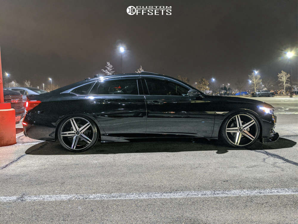2019 Honda Accord with 20x9 32 Verde Parallax and 245/35R20 Nitto Nt555 ...