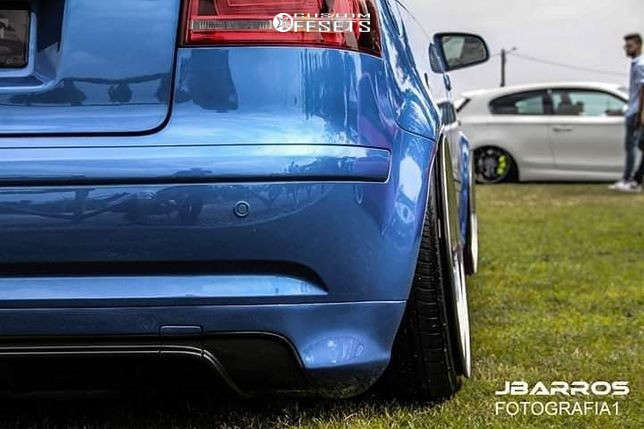 2006 Audi A3 with 18x8.5 31 RH AL CUP and 205/35R18 Nankang NS-20 and ...