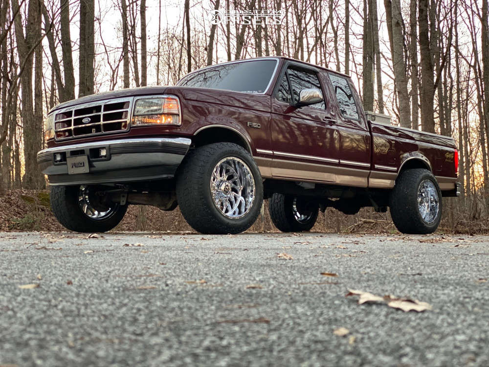 1996 Ford F-150 with 20x12 -44 TIS 544C and 35/12.5R20 Nitto Terra ...