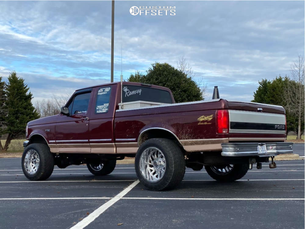 1996 Ford F-150 with 20x12 -44 TIS 544C and 35/12.5R20 Nitto Terra ...